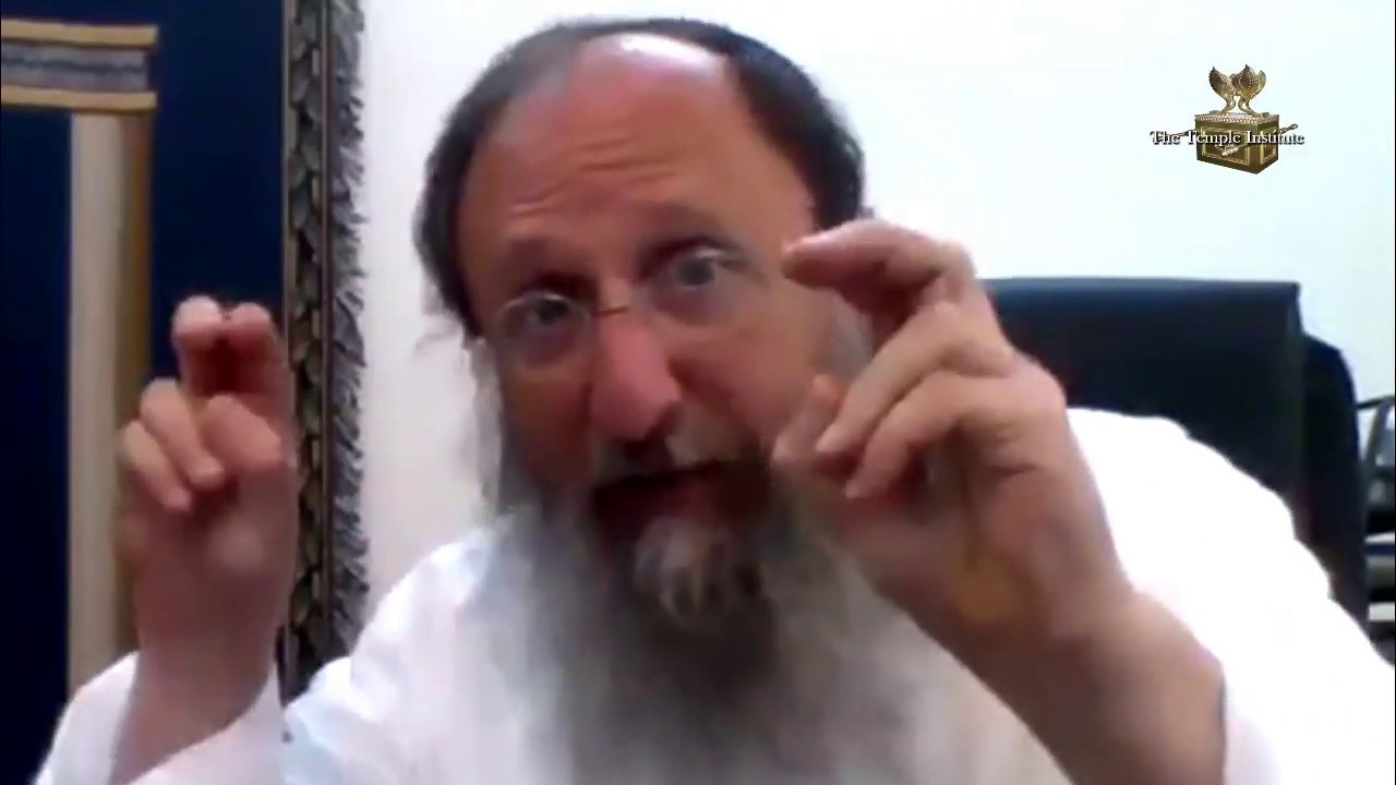 Rabbi Chaim Richman on Sacrifices - YouTube