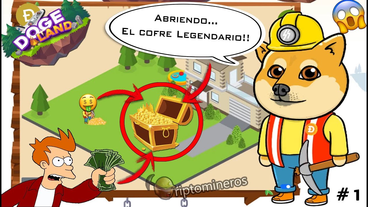 Dogeland! Abro caja GRATUITA de Doges en Vivo!! (Link en la descripción ...