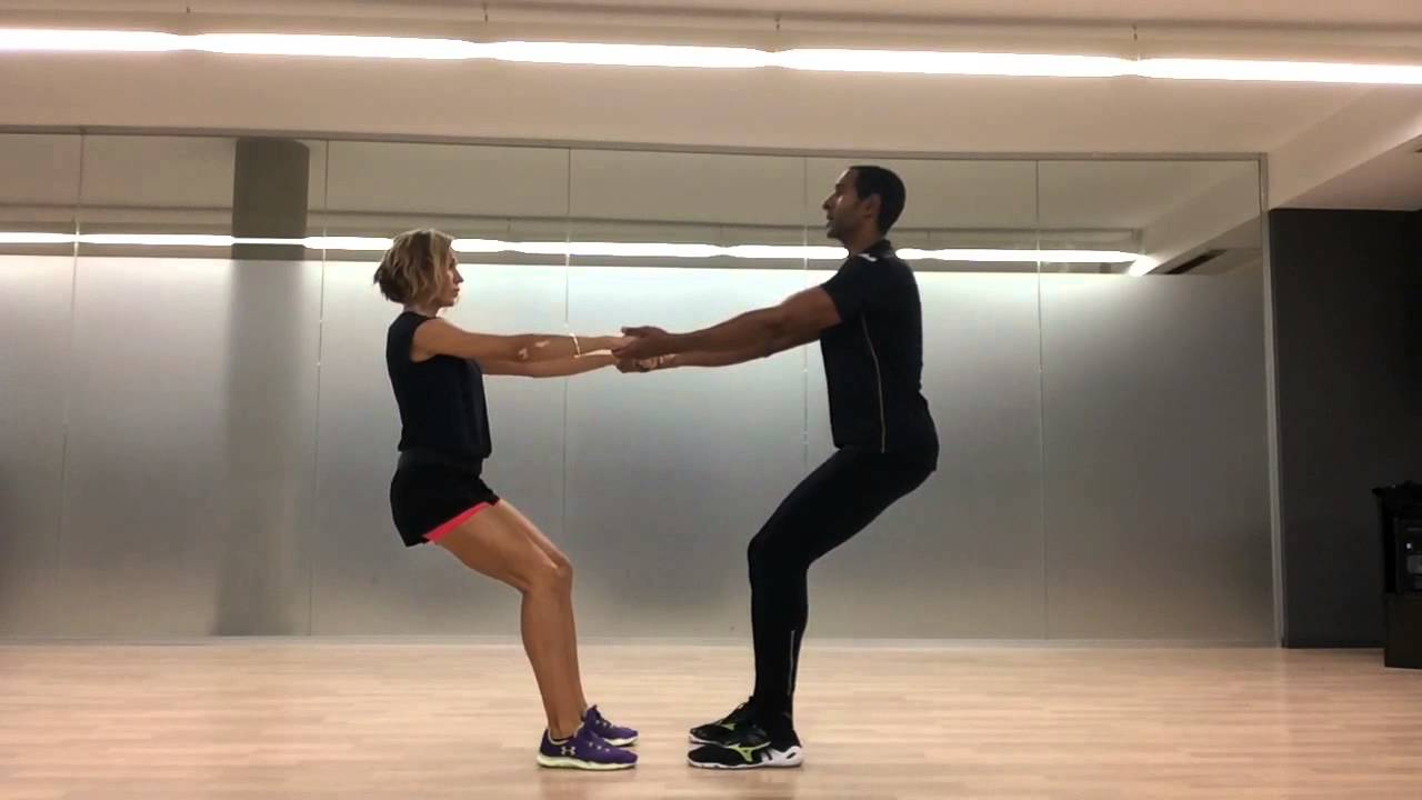Tandem Squat - YouTube