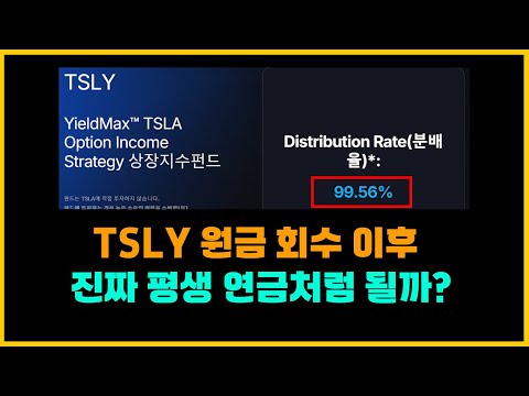 배당률 100% TSLY, 계속 보유해도 괜찮을까?(양도세 헤지 전략) - YouTube
