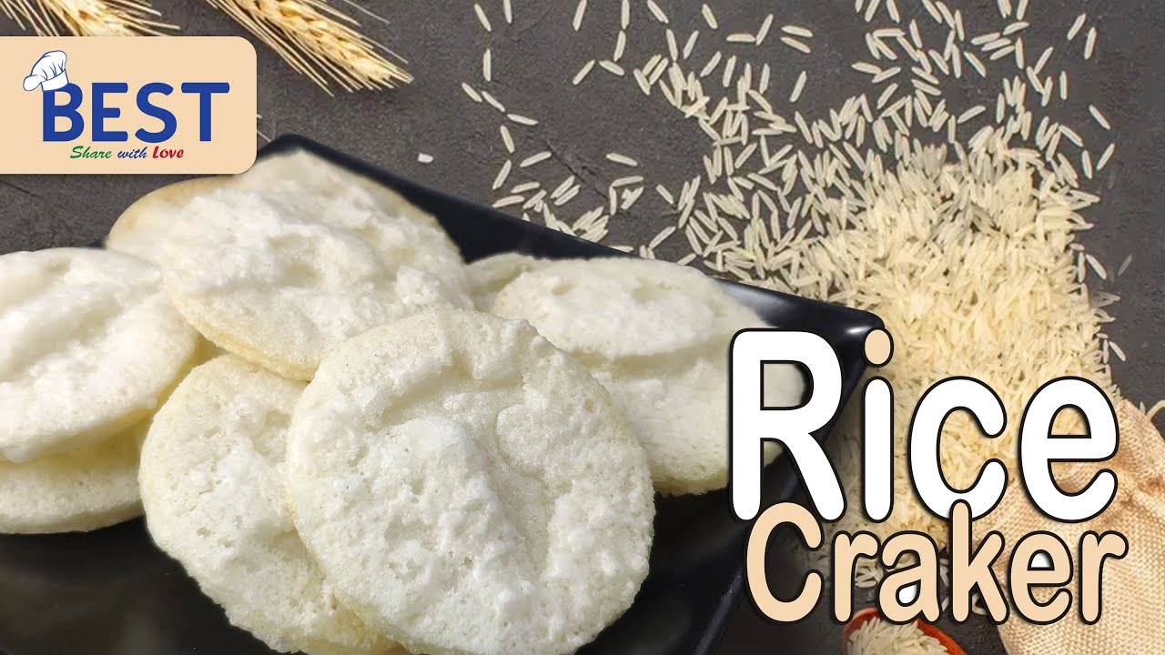 Rice Cracker | Sweet Rice Crackers | 4 ingredients recipe | Easy recipe ...