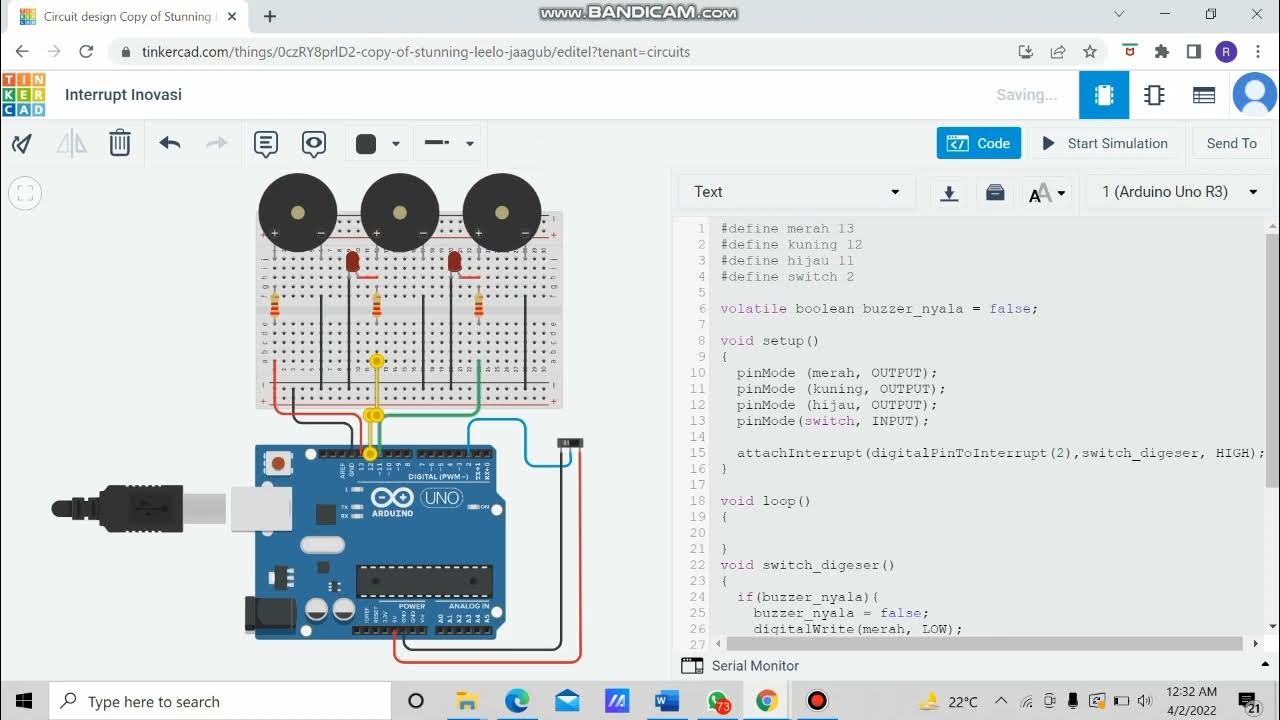 Praktikum Elektronika Lanjut || Pemrograman Interrupt pada Arduino ...