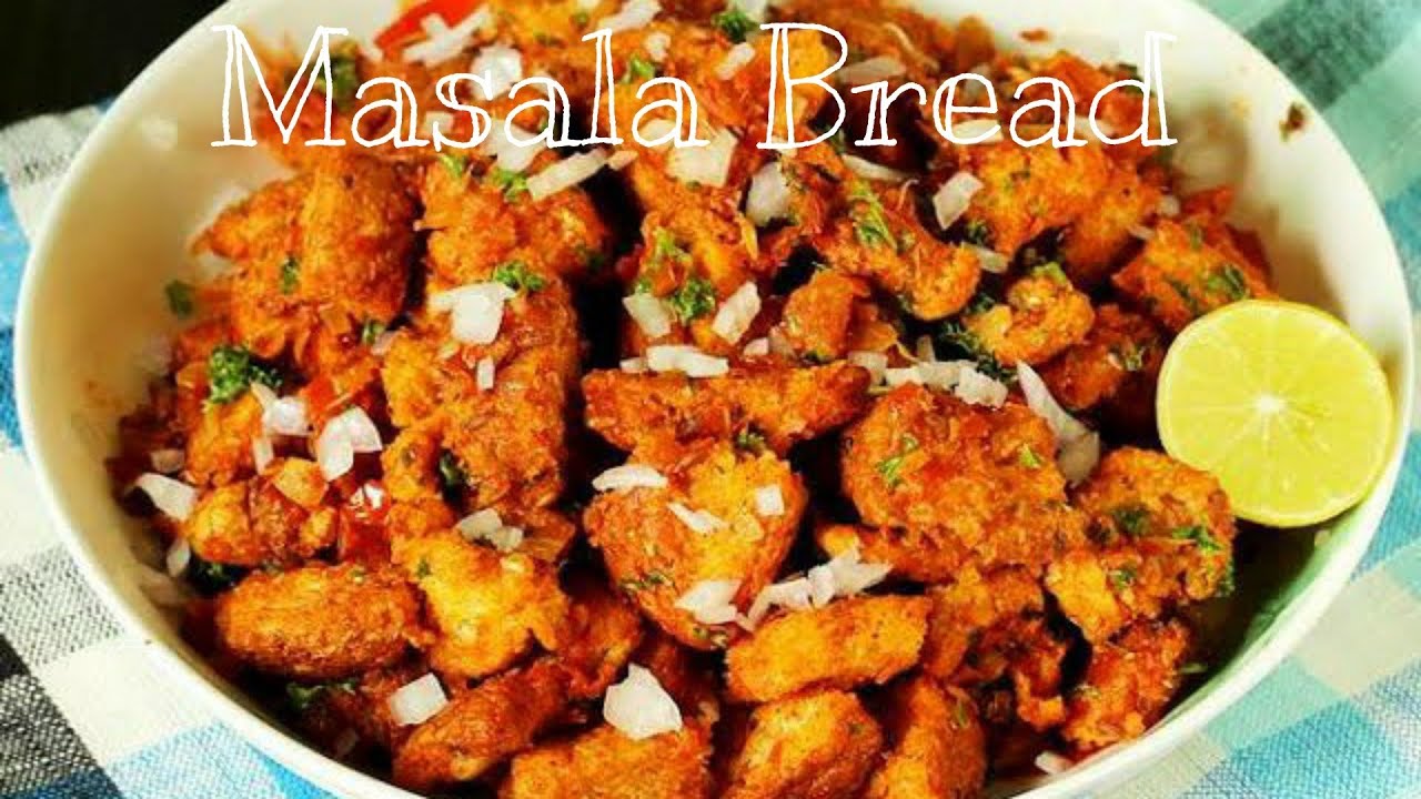 Masala Bread | Quick Breakfast Recipe | Bread Masala | Tiffin Box ...