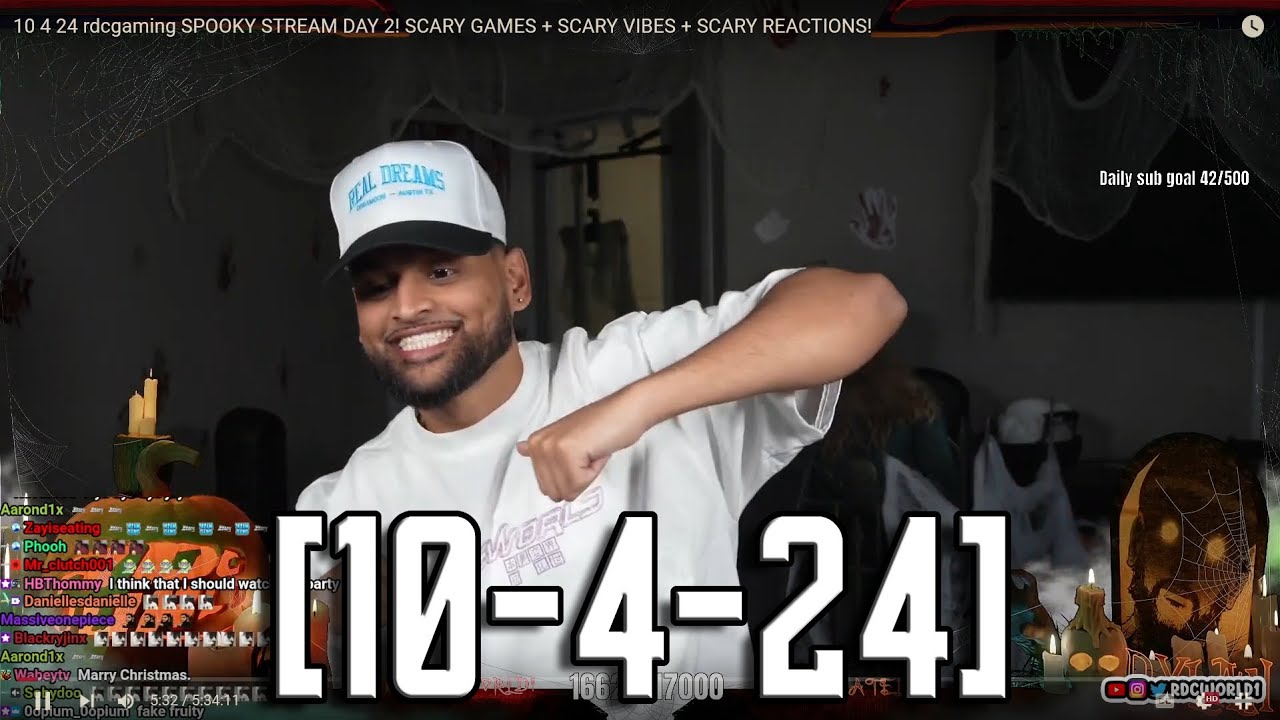 SPOOKY STREAM DAY 2! SCARY GAMES + SCARY VIBES + SCARY REACTIONS! [10-4 ...