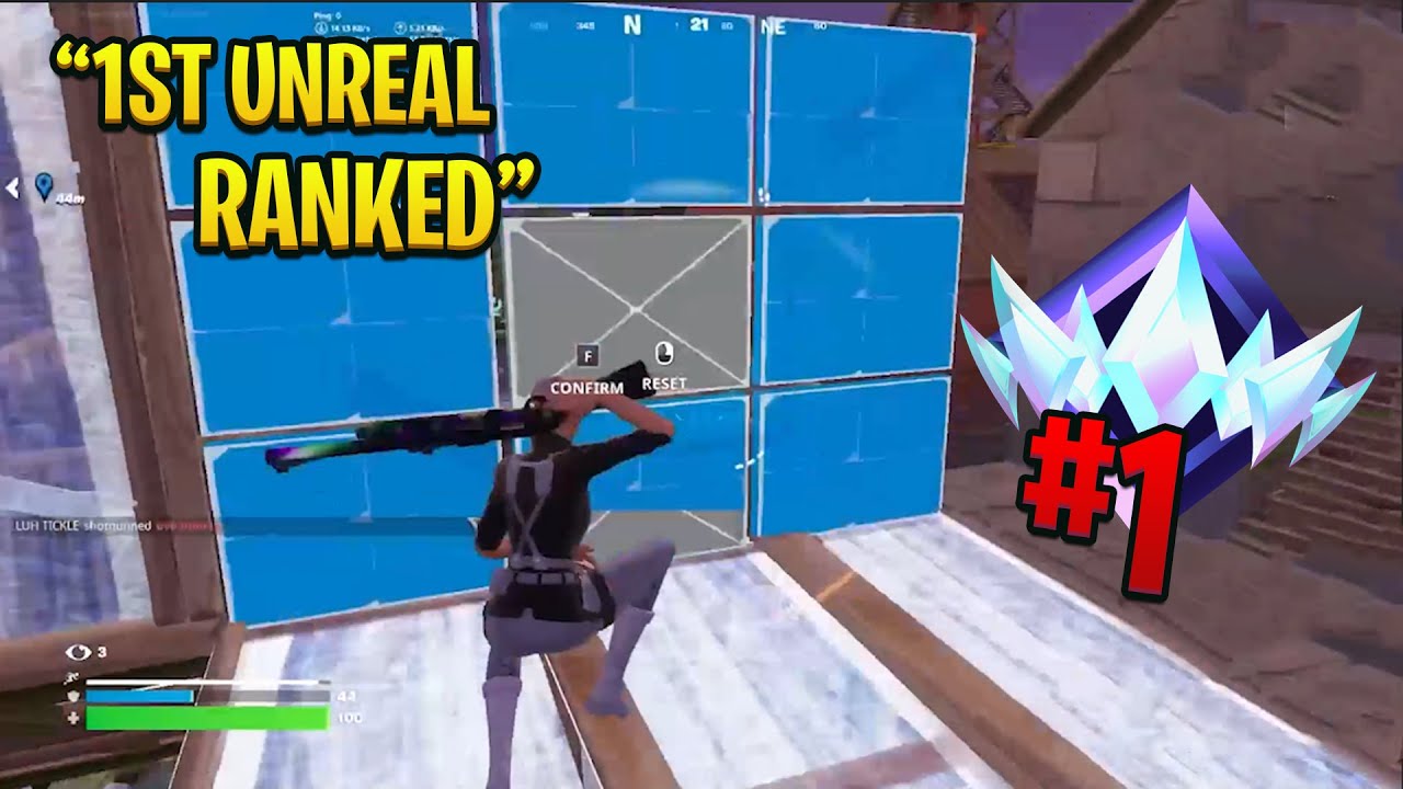 Pxlarized Road to 1ST Ureal Ranked with 360 FPS & 0 Ping - YouTube