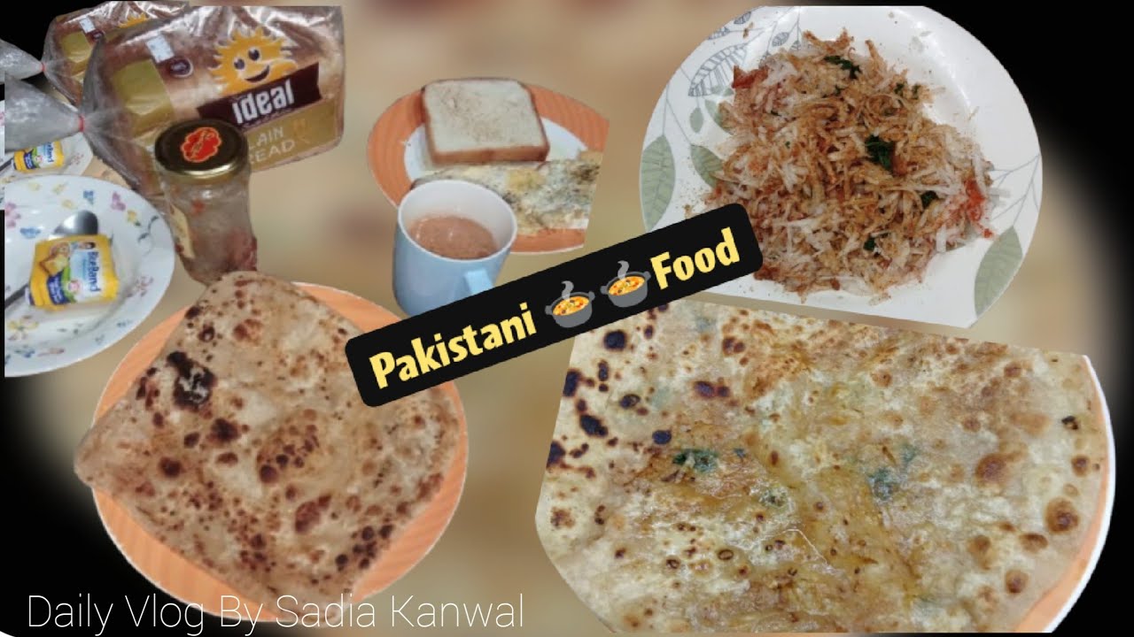 Pakistani Menu Pratha With Egg | Lunch M Bnay Moli K Prathy | $weet M ...