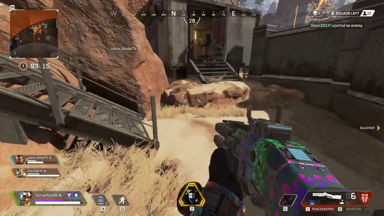Apex Legends Enemy lagging out - YouTube
