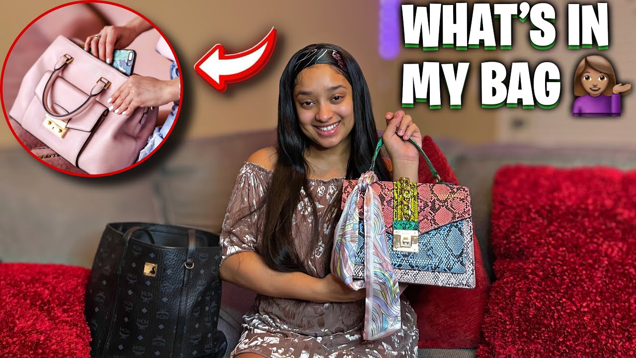 What’s In My Bag | Jenise Benji - YouTube