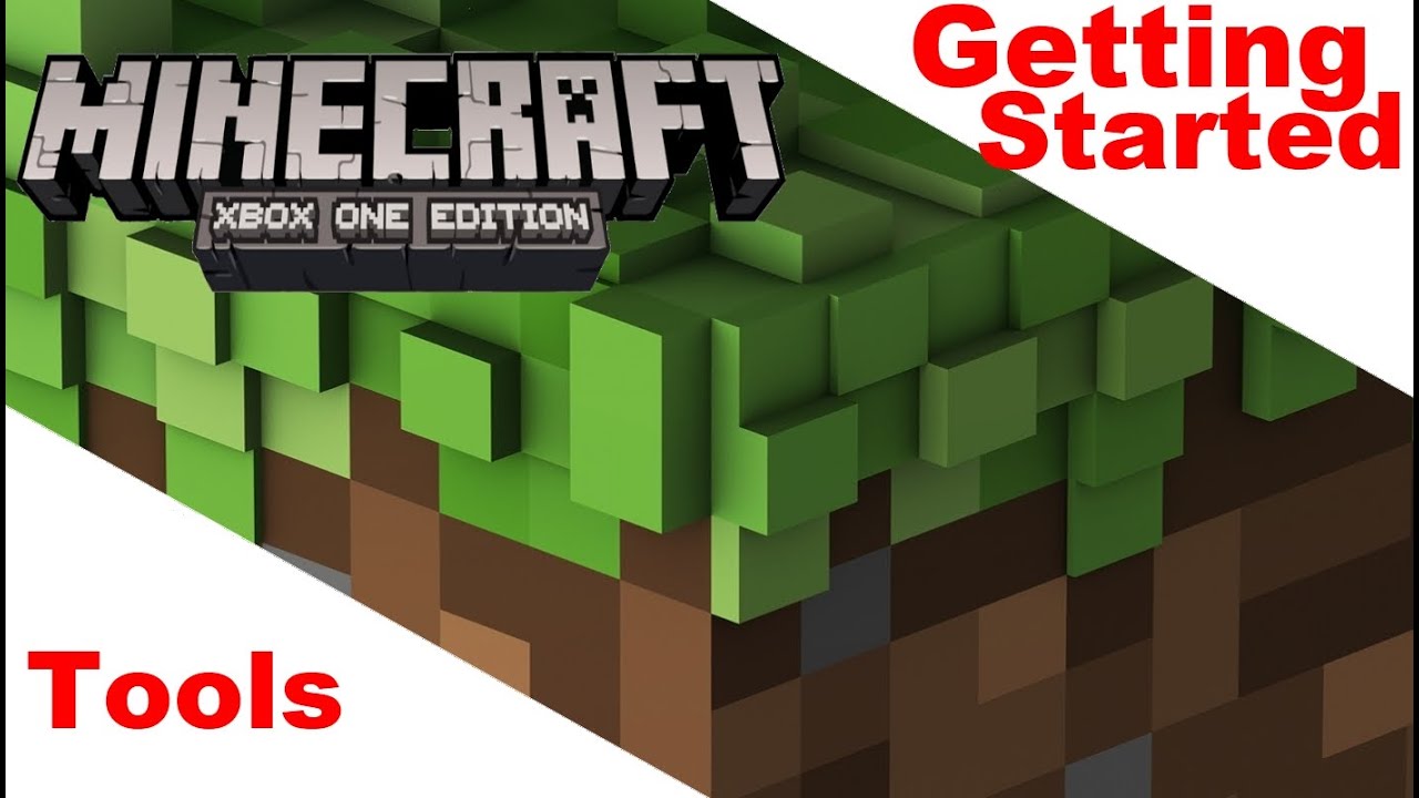 Build It. Minecraft. Getting Started Tutorial, The Basics- Tools - YouTube