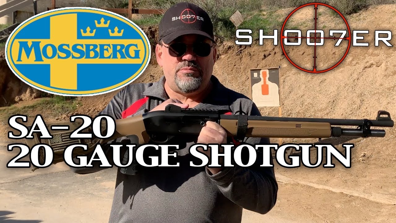MOSSBERG SA-20 DEFENSE SHOTGUN - SH007ER Reviews - YouTube