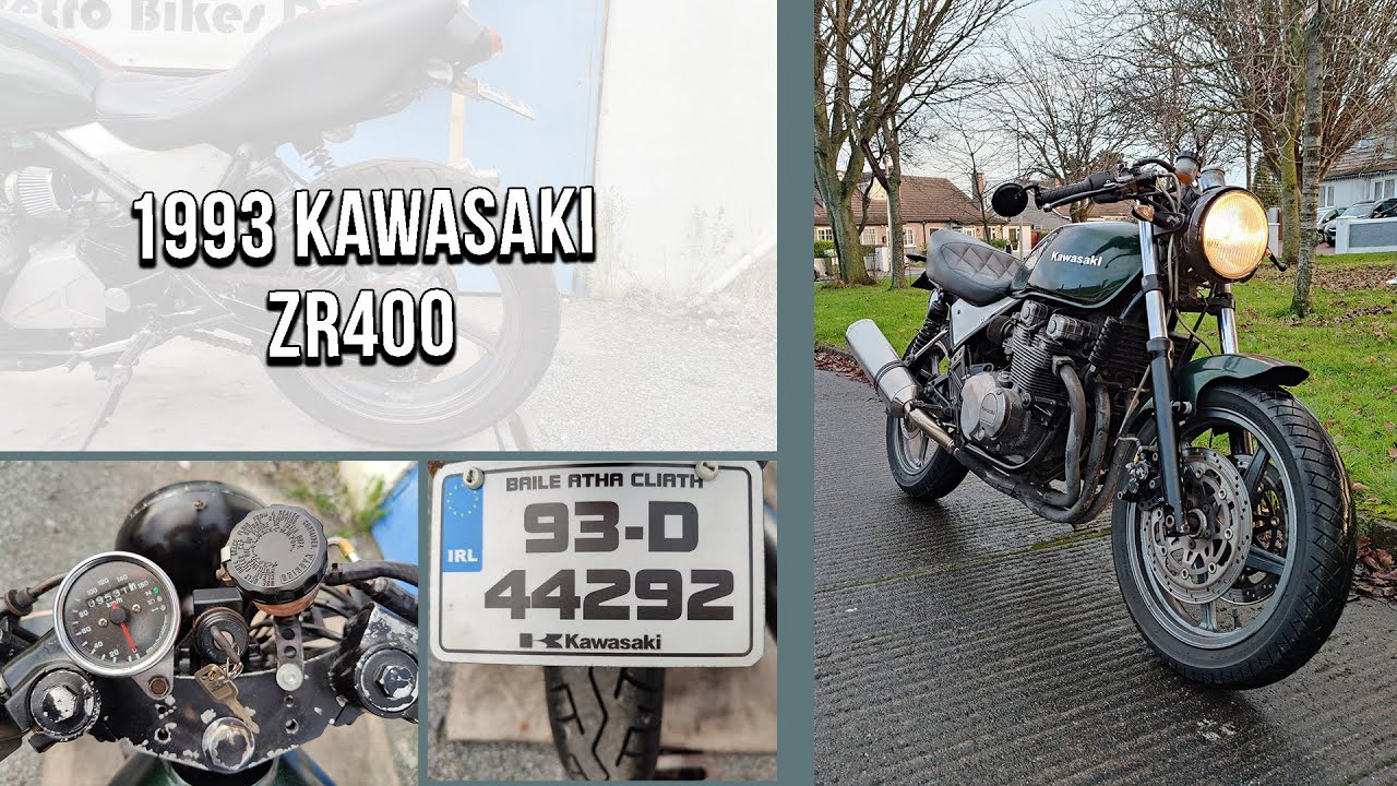 1993 Kawasaki ZR 400 Cafe Racer (Review) - classic kawasaki z900 from ...