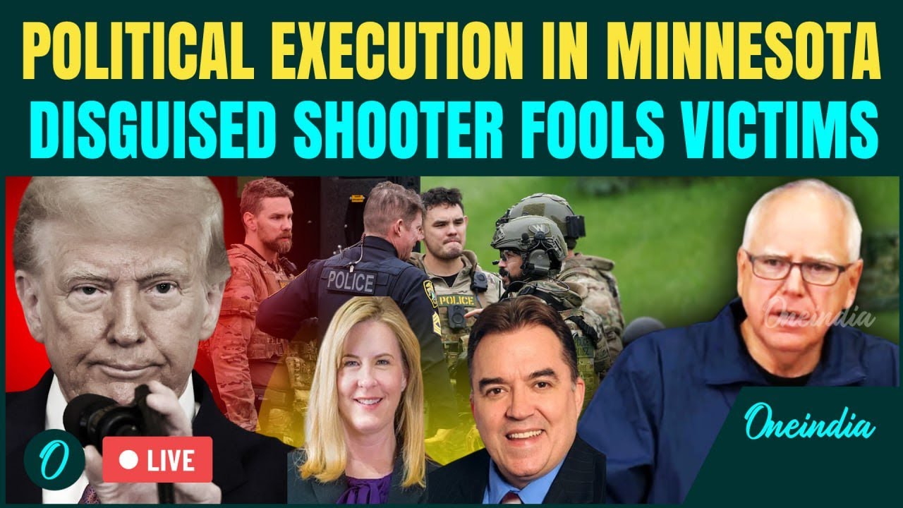 LIVE: Assassination of Minnesota Lawmaker Sparks National Outrage ...