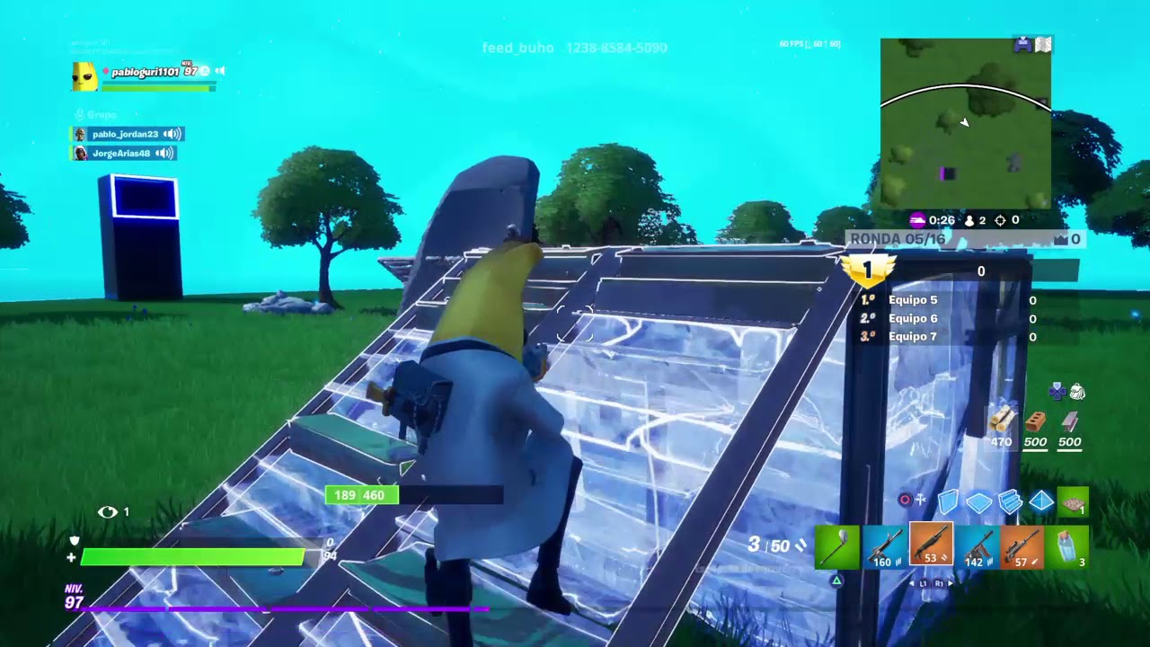 Mirar la ultima ronda soy nuevo jugador de G2 profesional de fortnite ...