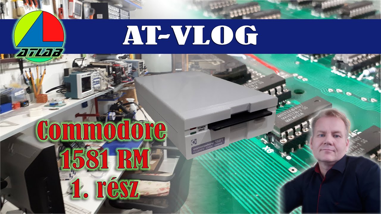 Commodore 1581 RM. 1.rész (Part 1.) - YouTube