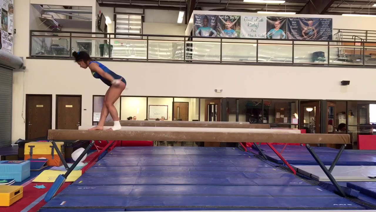 Alana Fisher “2021” Handspring Layout Stepout Feb 2020 - YouTube