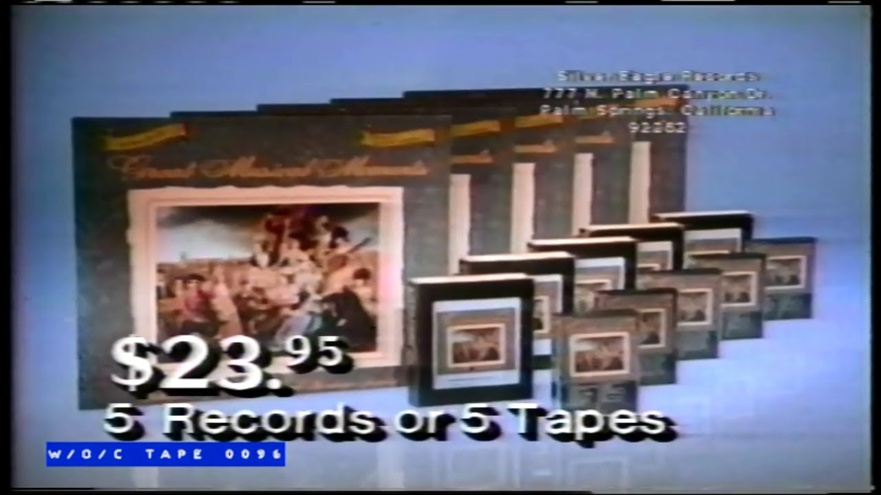 Great Musical Moments LP Commercial - 1985 - YouTube