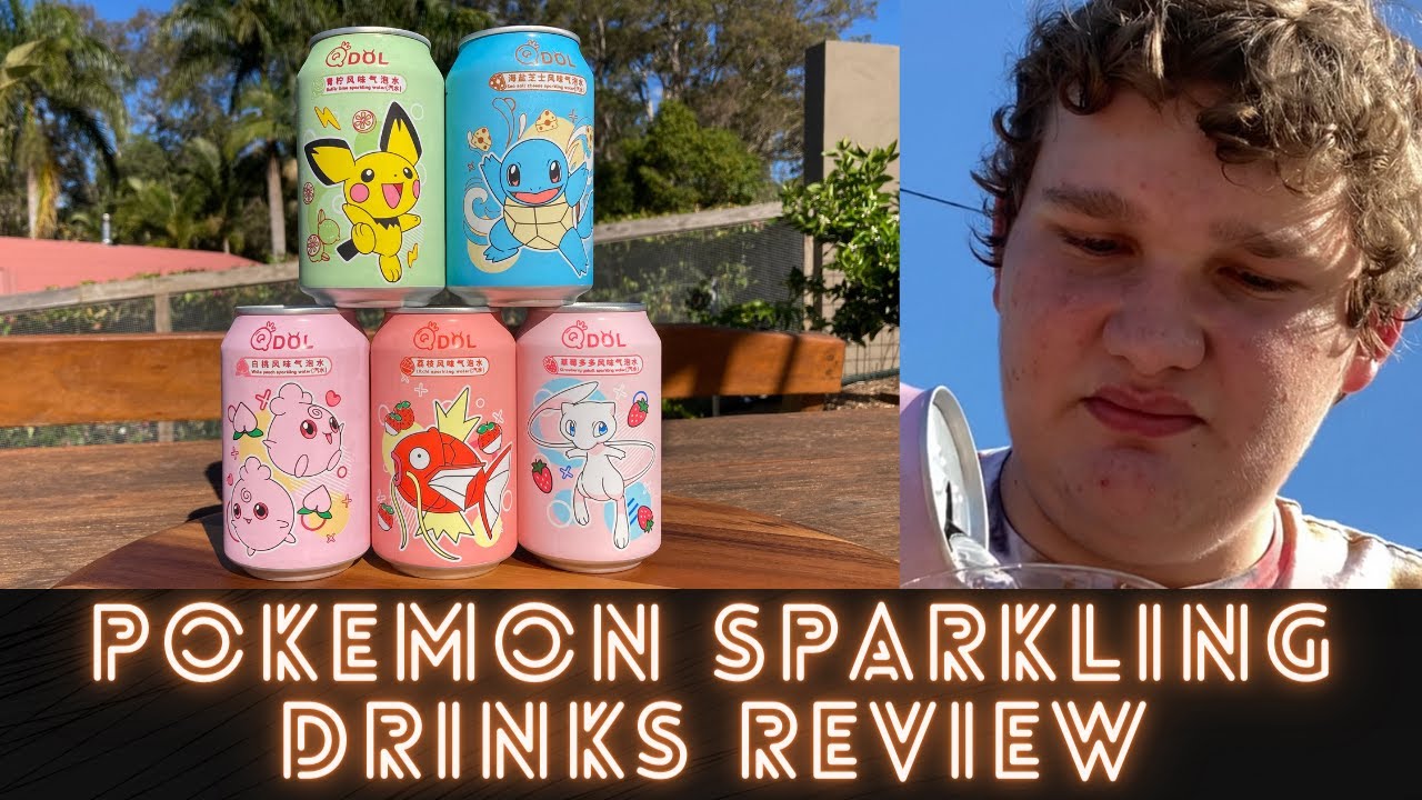 Pokemon Sparkling Drinks Review (Mullinators Munchies) - YouTube