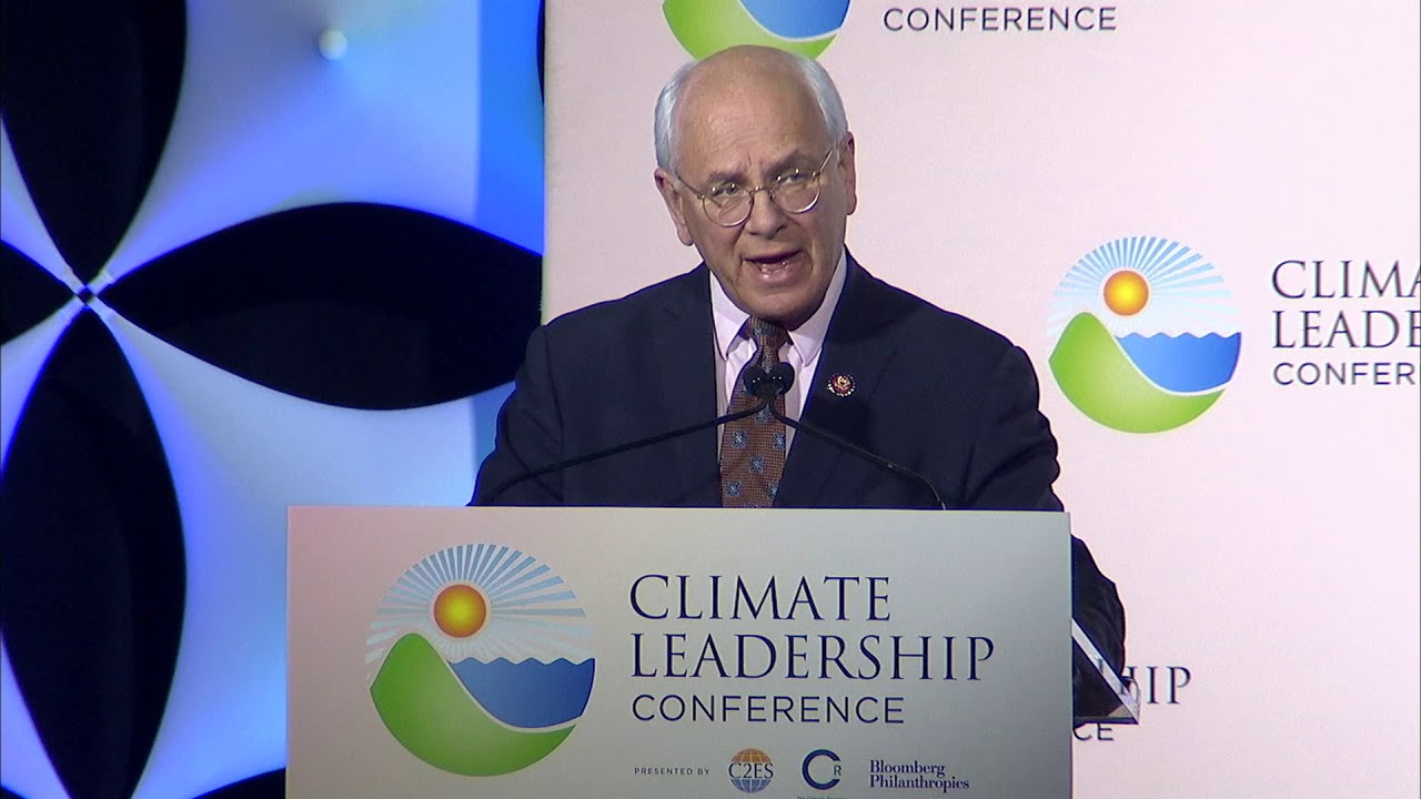 U.S. Rep. Paul D. Tonko addresses the 2019 Climate Leadership ...