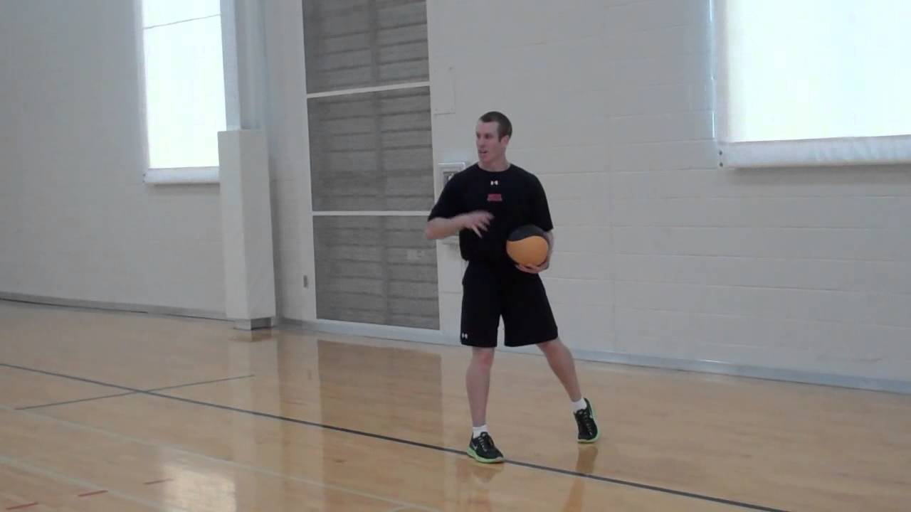 Medicine Ball Rotational Hip Toss with Sprint - YouTube