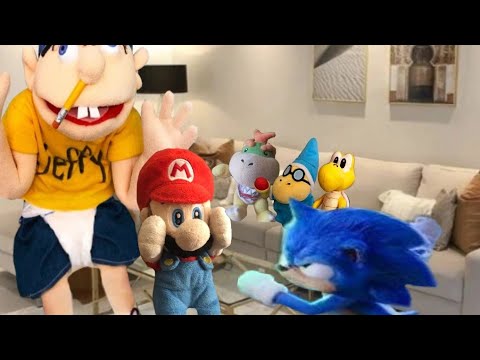 Jeffy meets Sonic again! - YouTube