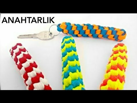 Ayakkabı bağacığı neler yapabiliriz anahtarlık VS #anahtarlıkyapımı