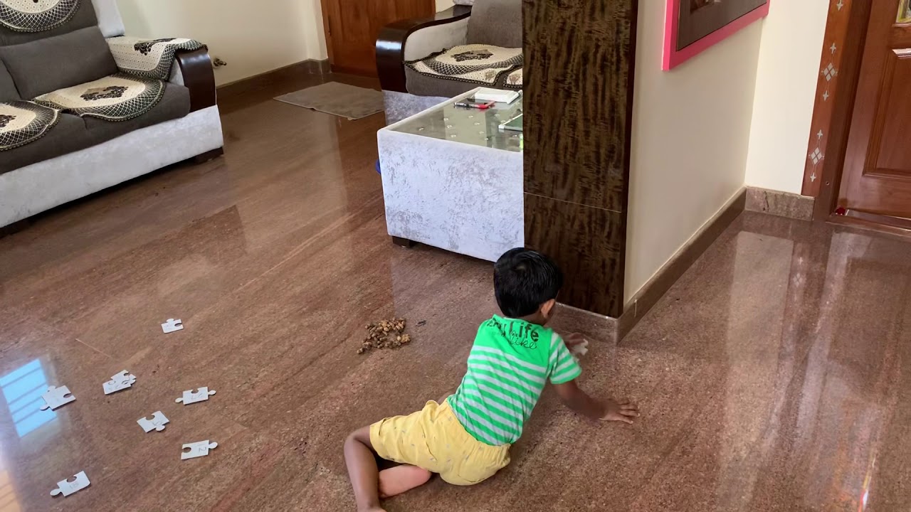 Parinith doing table of 3 - YouTube