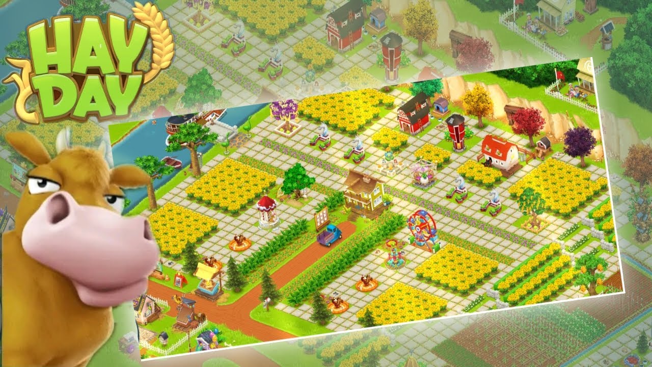 HAY DAY #ep90 Set up a new farm - YouTube