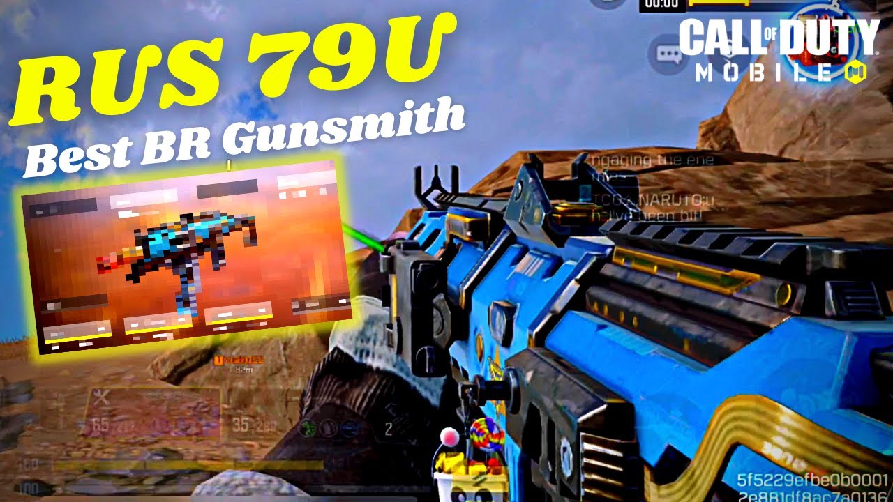 Best RUS 79U Gunsmith For Battle Royale | Best Hip Fire Reliable Weapon ...