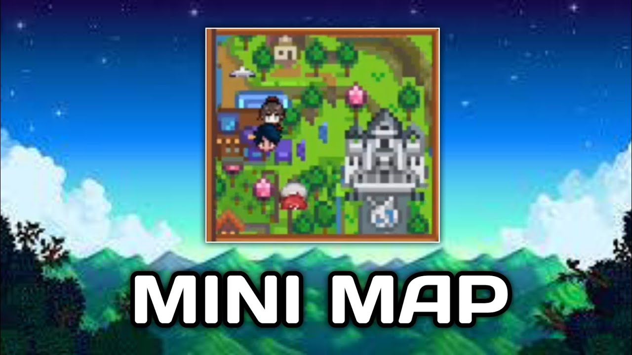 STARDEW VALLEY MINI MAP - YouTube