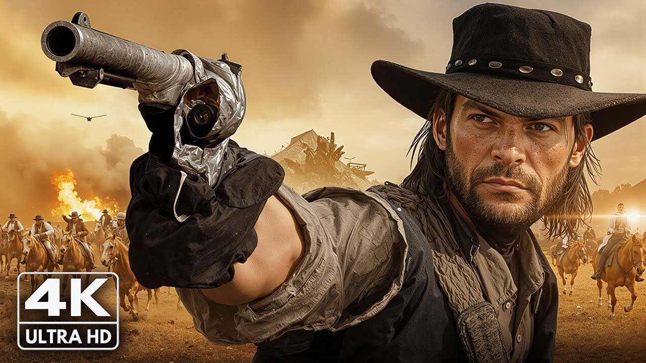 RED DEAD REDEMPTION 1 FULL MOVIE (Remastered) 4K-ULTRA HDR - YouTube
