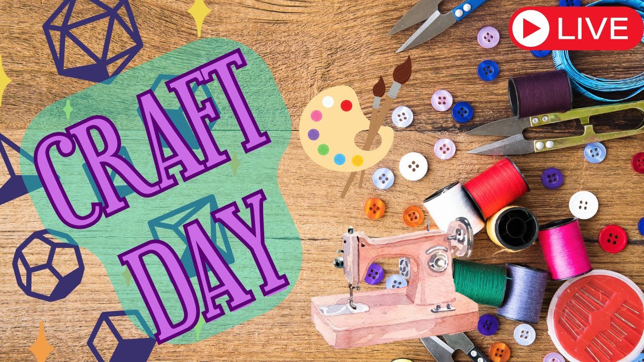 It's a Crafting Day! Live Sprints! - YouTube