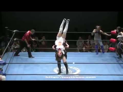 Risa Sera & Maya Yukihi & Yuuka vs Tukasa Hujimoto & Tukushi & Manami Toyoda - YouTube