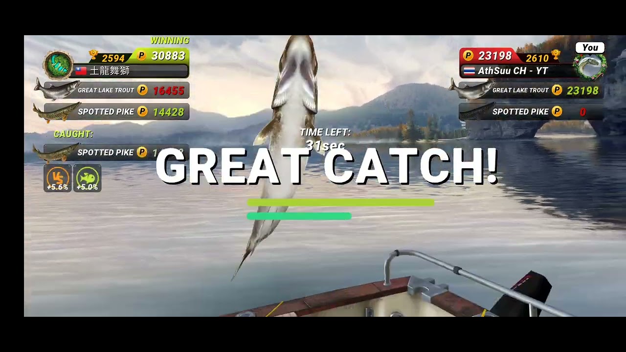 Fishing Clash - GO 13 star fish with super rod - YouTube