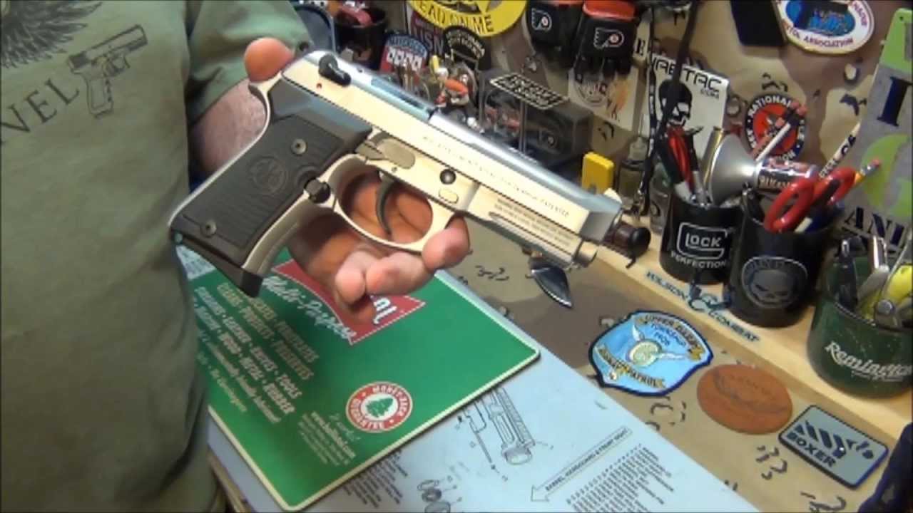 Beretta 92FS M9 INOX Compact - YouTube