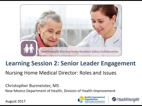 What Does A Nursing Home Medical Director Do
