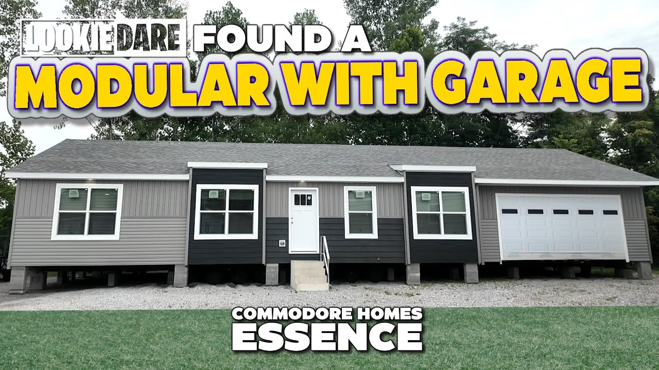 Modular With Garage 🏡 Commodore Homes Essence - Miracle Mod Homes ...