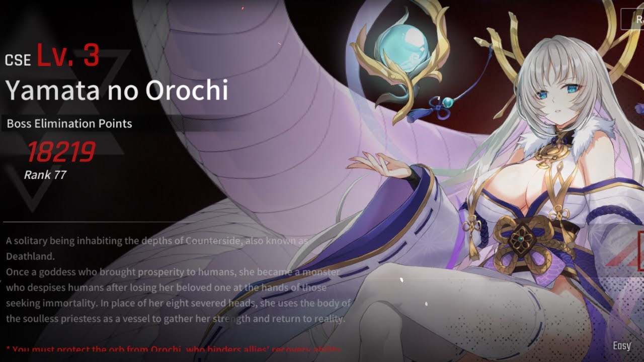 CounterSide Danger Close: Yamata no Orochi 18219 - YouTube