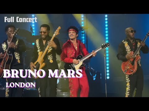 [4K] Bruno Mars London Full Concert | The romantic tour