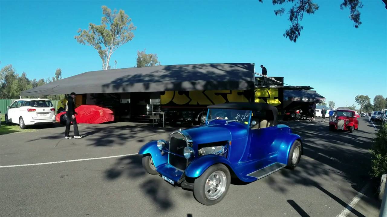 Aeroflow Nitro Hot Rods at the Cruzin Nostaligia Dargs at Willowbank ...