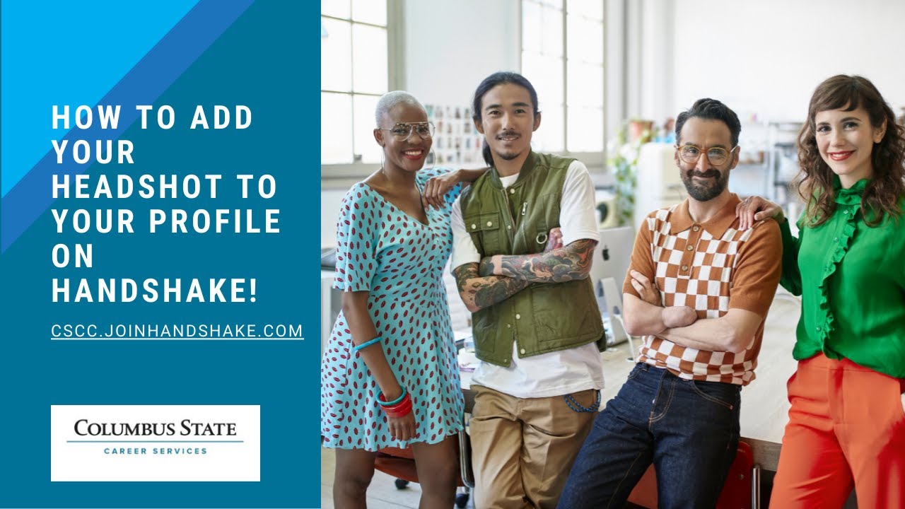 How to Add Your Professional Headshot to your Profile on Handshake 1 ...