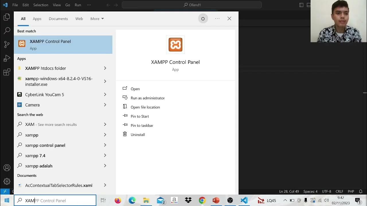 Menambahkan Gambar Pada Website Dengan VScode Dan XAMPP - YouTube