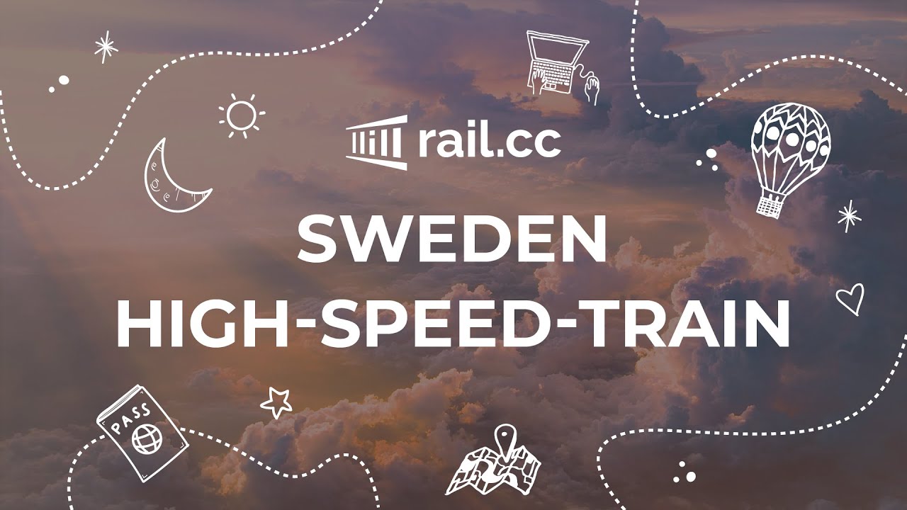 SJ X2/X2000 high-speed train in Sweden - YouTube