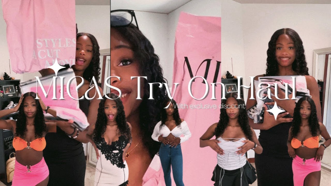 MICAS try on haul w exclusive discount code| Honest Review| # ...