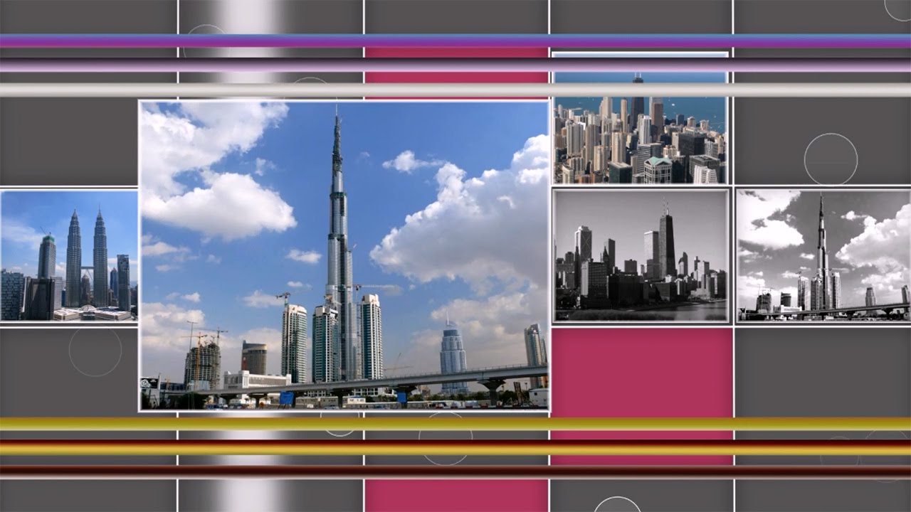 Styles graphiques pour présentation photos - YouTube