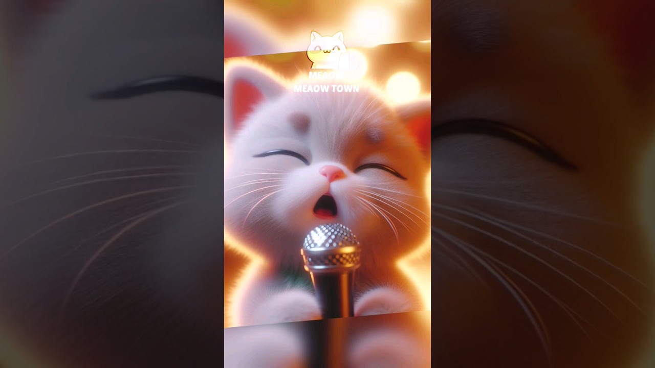 Cute Popstar Cat 😍😍 ️ #catvideos #shortvideo #shortfeed @Cat.channel.91 ...