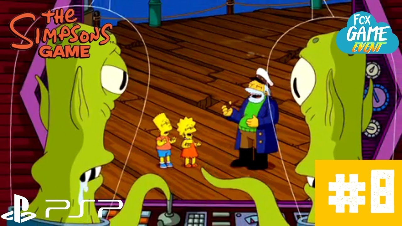 Walkthrough The Simpsons Game - Part 8: The Day of the Dolphin (PSP ...