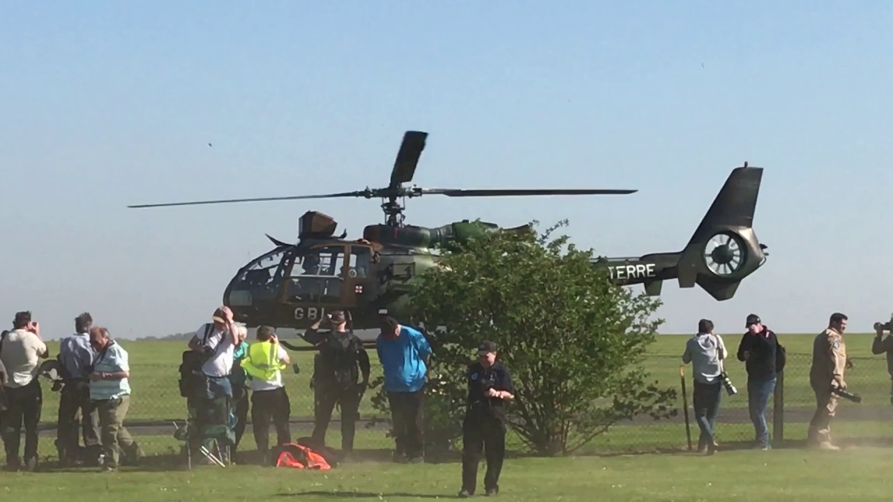 Blown away by the French at Middle Wallop! - YouTube