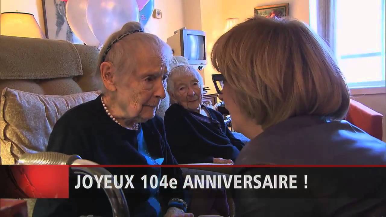 Anne-Marie Dussault souligne le 104e anniversaire d’une de ses plus ...