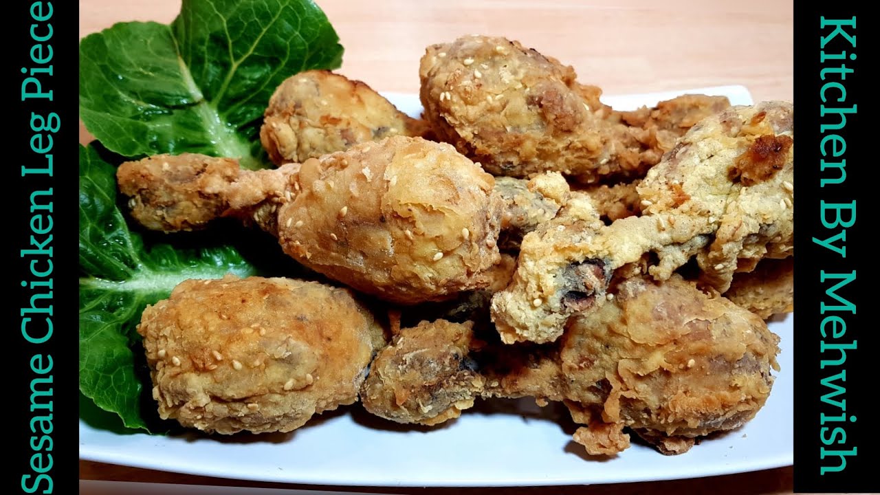 Sesame Chicken Leg Piece | Sesame Chicken Broast | Kitchen by Mehwish ...