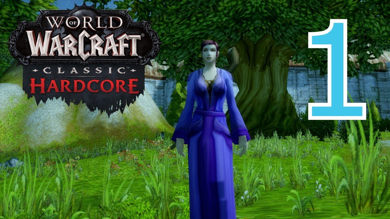 Hardcore World of Warcraft Classic - Human Mage- Day 1 - YouTube
